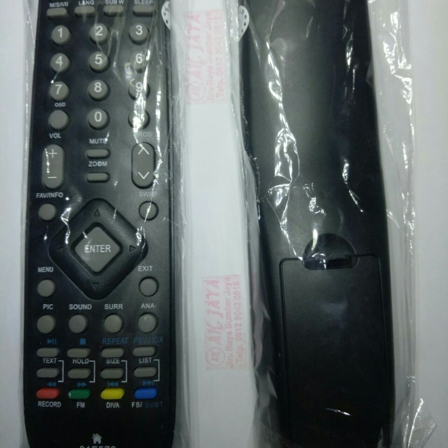 Jual REMOTE TV POLYTRON LCD LED 81F ORIGINAL PABRIK - GRADE ORI ...