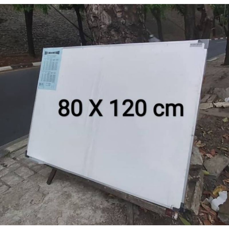 Jual Papan Tulis Whiteboard / White Board Gantung Single Face Sensa 80 ...