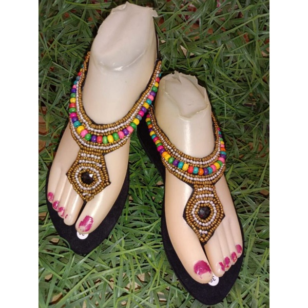 Jual Sendal Etnik Bali/sendal monte/sendal santai/sendal Bali/sendal ...