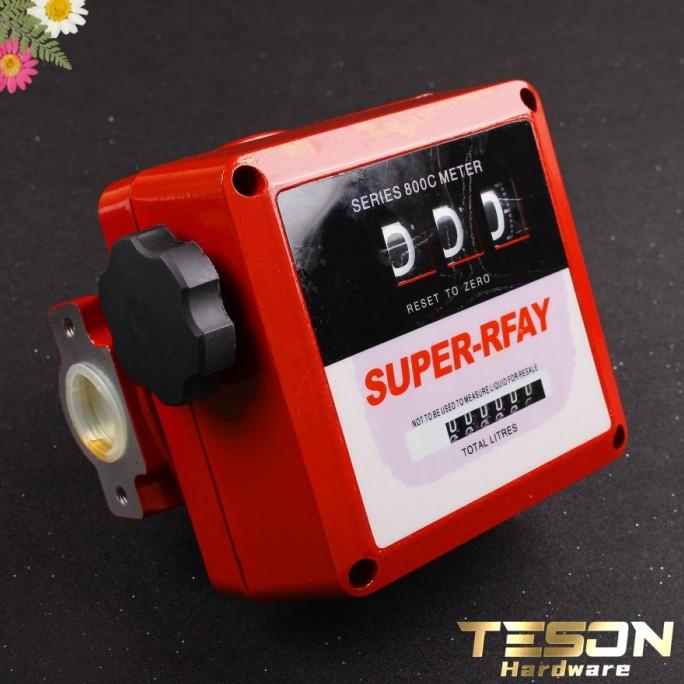 Jual Flow Meter Solar Super-Rfay /Flow Meter Solar 4 Digit 1.5 Inch ...
