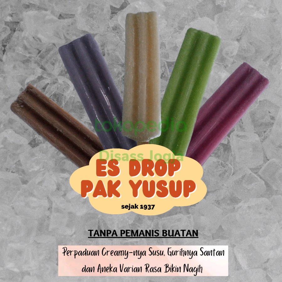Jual ES DROP PAK YUSUF ASLI TRENGGALEK - ES JADUL TANPA PEMANIS BUATAN ...