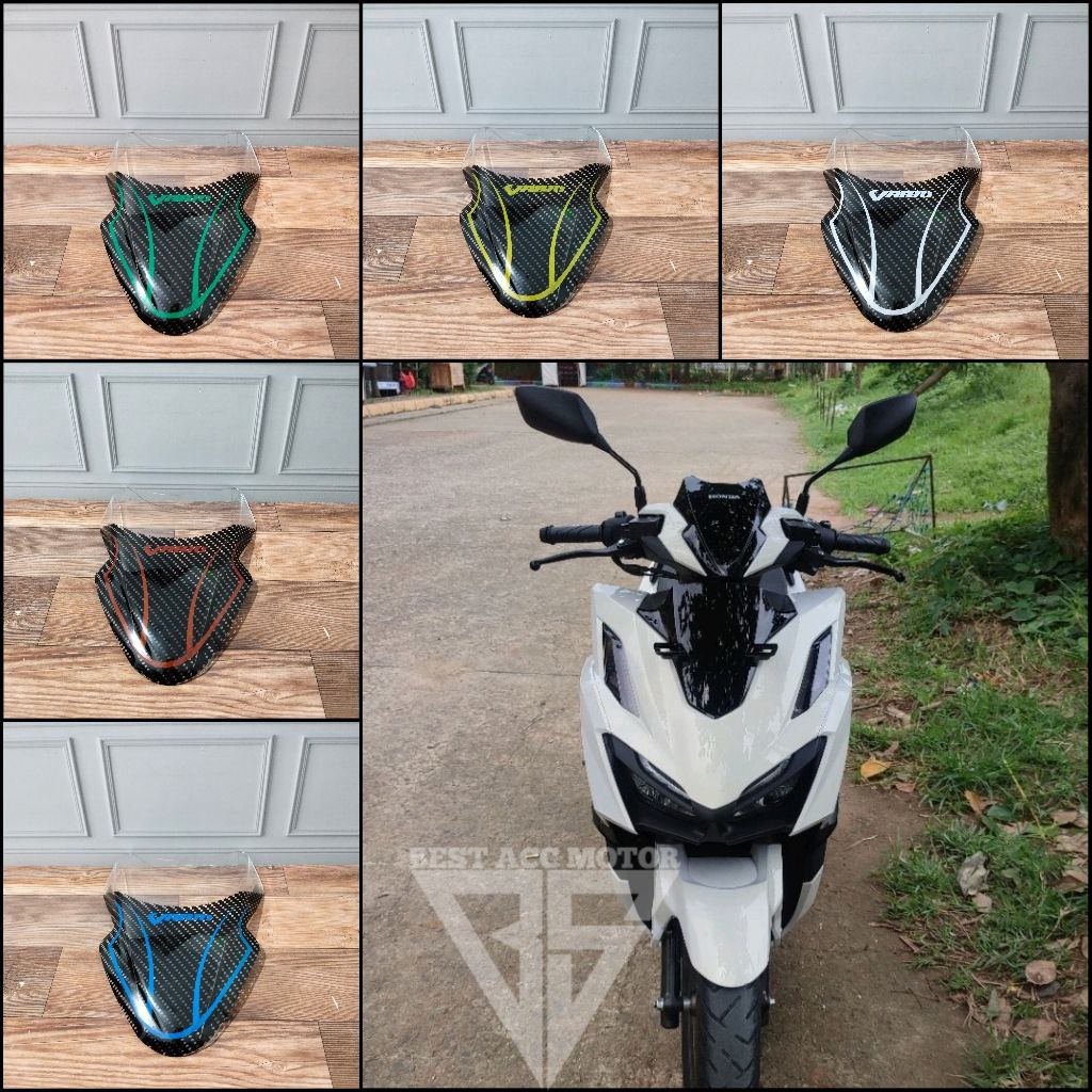 Jual VISOR VARIO 160 ABS 2021 2022 WINDSHIELD VARIO 160 NEW VISOR HONDA ...