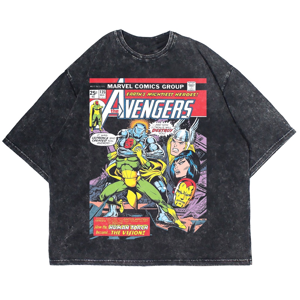 Oversized T Shirt Marvel