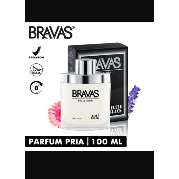 Jual BRAVAS ELITE BLACK 100ML perfume eau de parfum original | Shopee ...