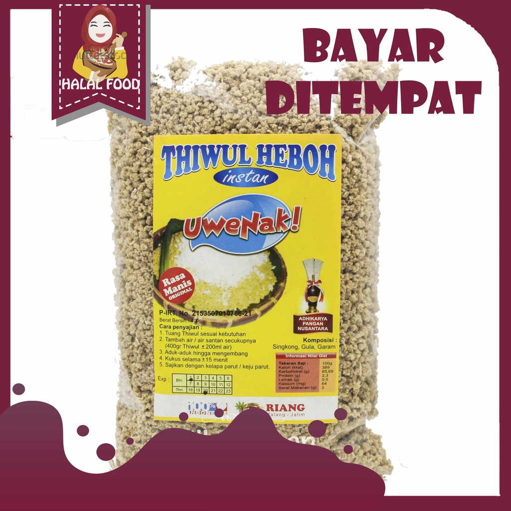 Jual THIWUL HEBOH INSTAN / TIWUL HEBOH | Shopee Indonesia