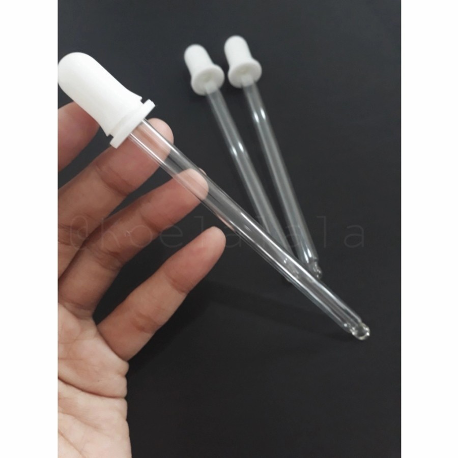 Jual 10pcs Pipet Kaca Tumpul 50ml Dan Karet Putih Saja | Shopee Indonesia