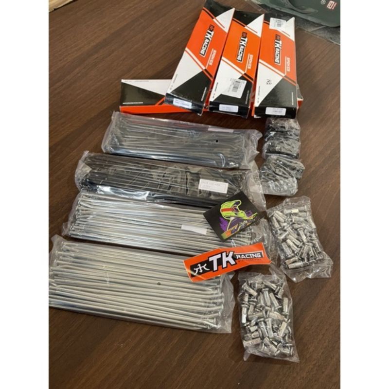 Jual Jari jari ruji TK racing KLX 150 Dtracker 150 ring 18 ring 21 ...