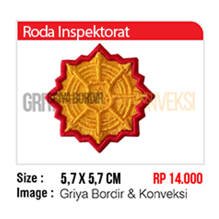 Jual BET BORDIR WING & BREVET POLRI 3D TIMBUL | Shopee Indonesia