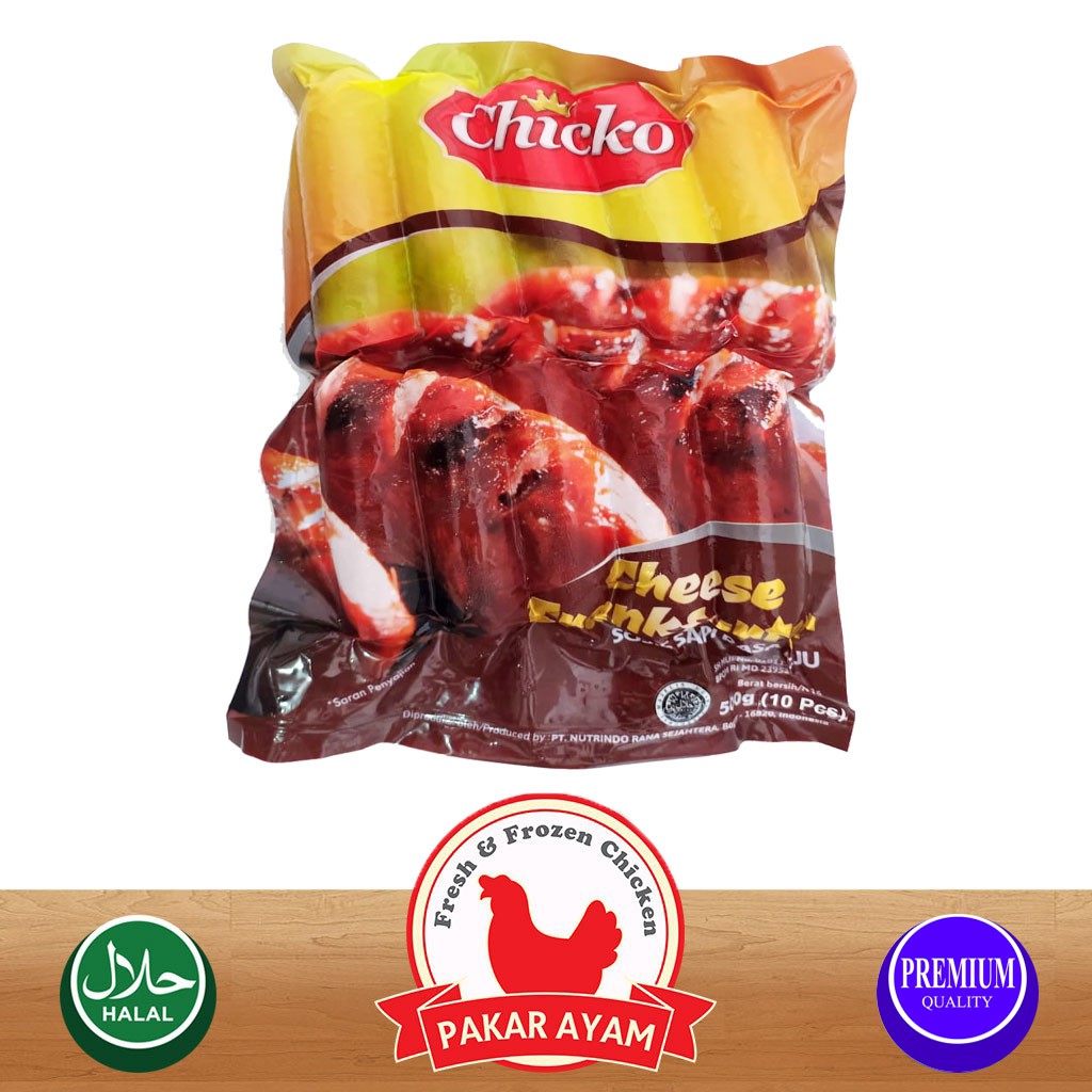 Jual SOSIS MINI CHEESE CHICKO / SOSIS RASA KEJU KEMASAN 500 GRAM ISI 10 ...