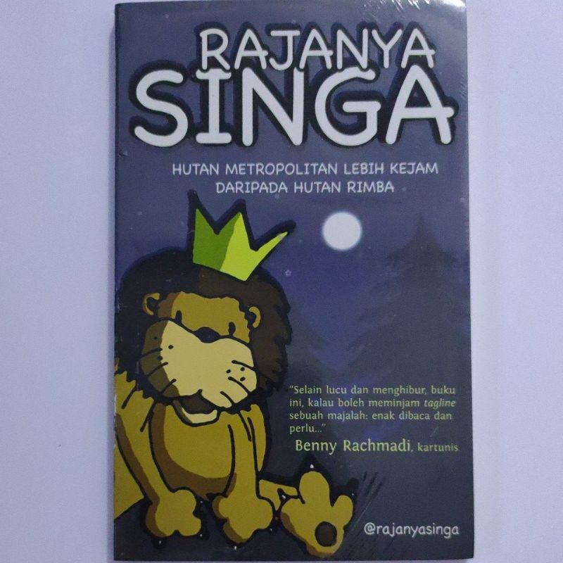 Jual buku novel humor. rajanya singa hutan metropolitan lebih kejam ...