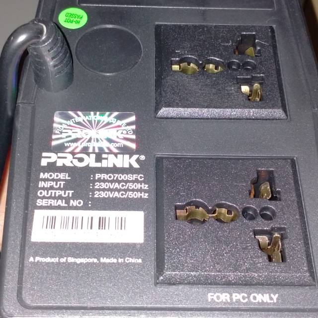 Jual Prolink PRO700 SFC line interactive UPS | Shopee Indonesia