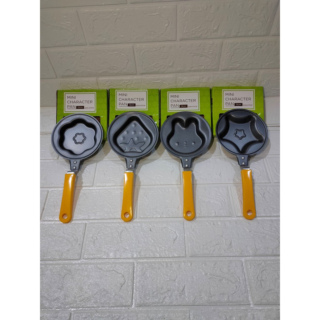 Jual MINI CHARACTER PAN / TEFLON KARAKTER / TEFLON KECIL / TEFLON MOTIF ...