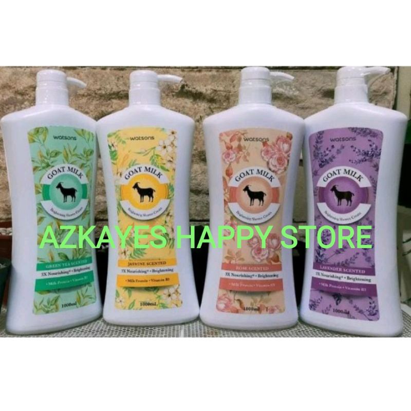 Jual WATSONS GOAT MILK BODY WASH 1 L / SABUN MANDI WATSONS | Shopee ...