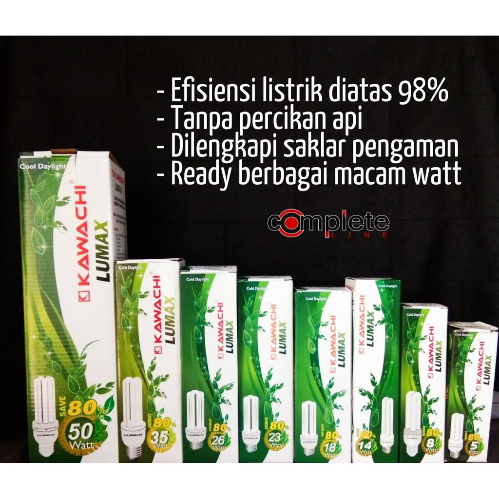 Jual LAMPU KAWACHI LUMAX cold daylight 45 watt | Shopee Indonesia