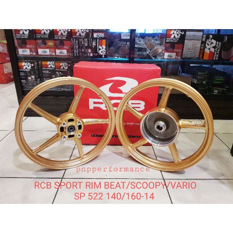 Jual VELG / SPORT RIM RCB SP 522 BEAT | SCOOPY | VARIO 110 KARBURATOR ...