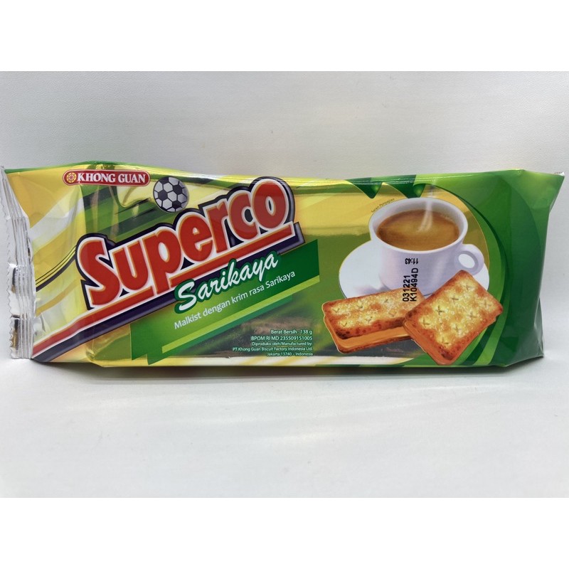 Jual Khong Guan Superco Sarikaya 138gr8888166607637 | Shopee Indonesia