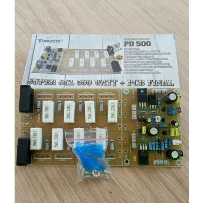 Jual Kit driver ocl 500w plus pcb final PD 500 Tunersys | Shopee Indonesia