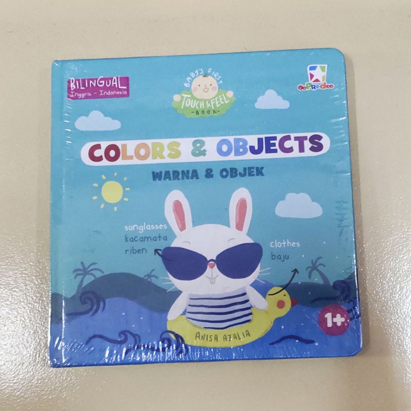Jual Boardbook Board Book Touch and Feel Colors & Objects Bilingual ...
