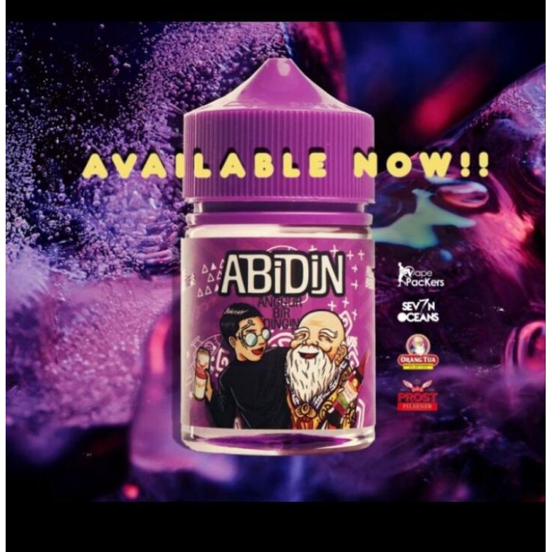 Jual ABIDIN ~ V1 ~ ANGGUR BIR DINGIN ~ 3MG ~ 60ML | Shopee Indonesia