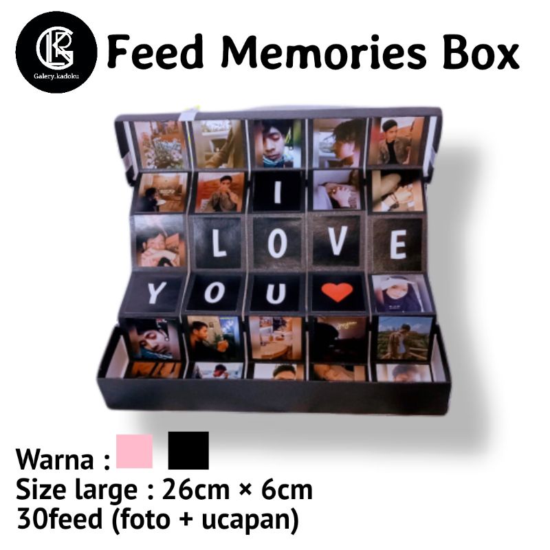 Jual femo box large (feeds of memory) | Shopee Indonesia