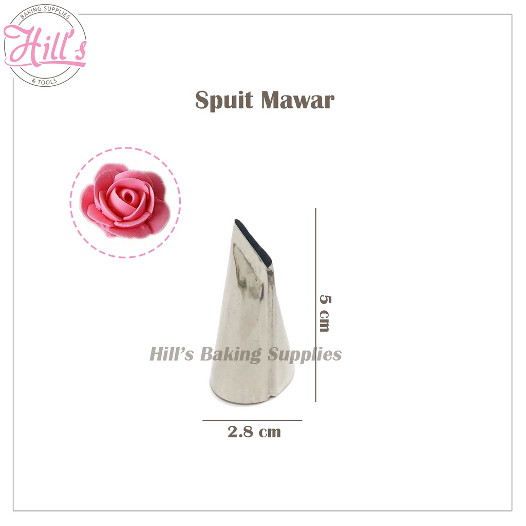 Jual SPUIT KEMBANG / DAUN / MAWAR / PAGAR / DEKORASI KUE / HIASAN KUE ...