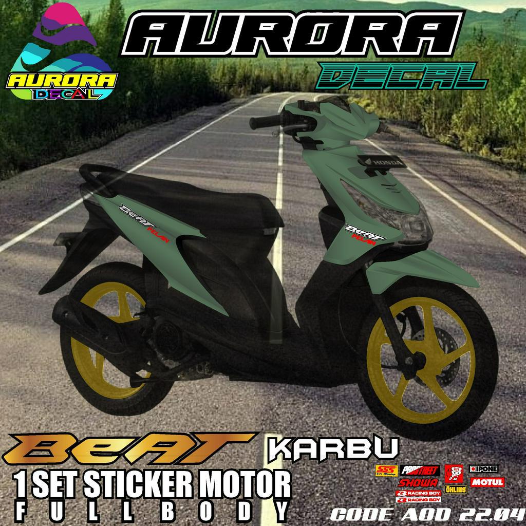 Jual Decal Dekal Sticker Stiker Striping BEAT KARBU FULL BODY DESIGN ...