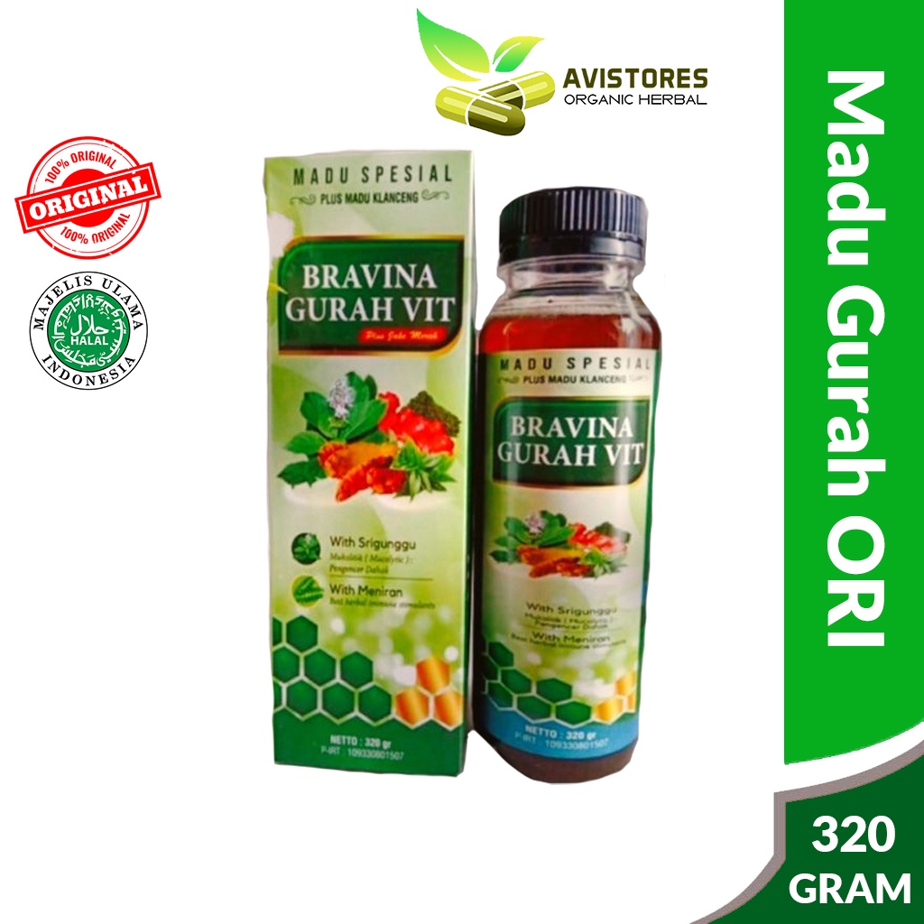 Jual BRAVINA GURAH VIT GURAHVIT Gurah Madu Obat Radang Tenggorokan ...