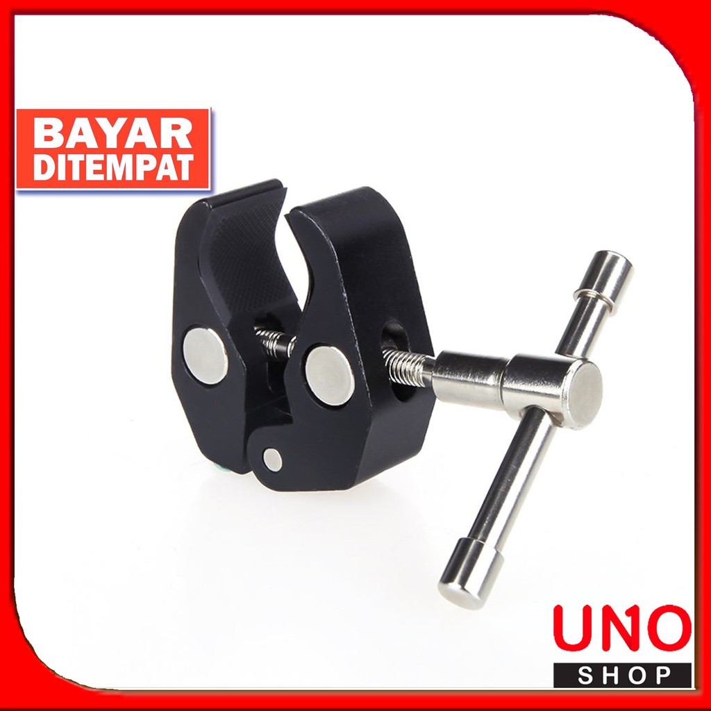 Jual Magic Friction Super Crab Clamp Large Articulating Pliers Clip For ...