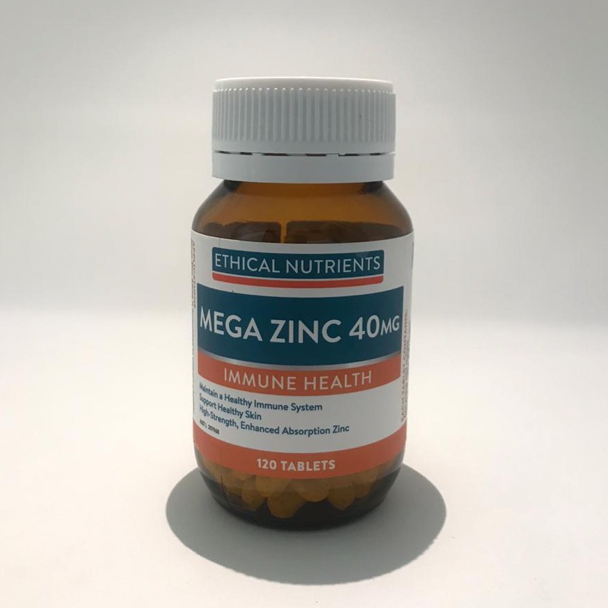 Jual Ethical Nutrients Mega Zinc 40mg 120 Tablets | Shopee Indonesia