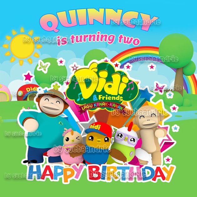 Jual BACKDROP BANNER DIDI AND FRIENDS | Shopee Indonesia