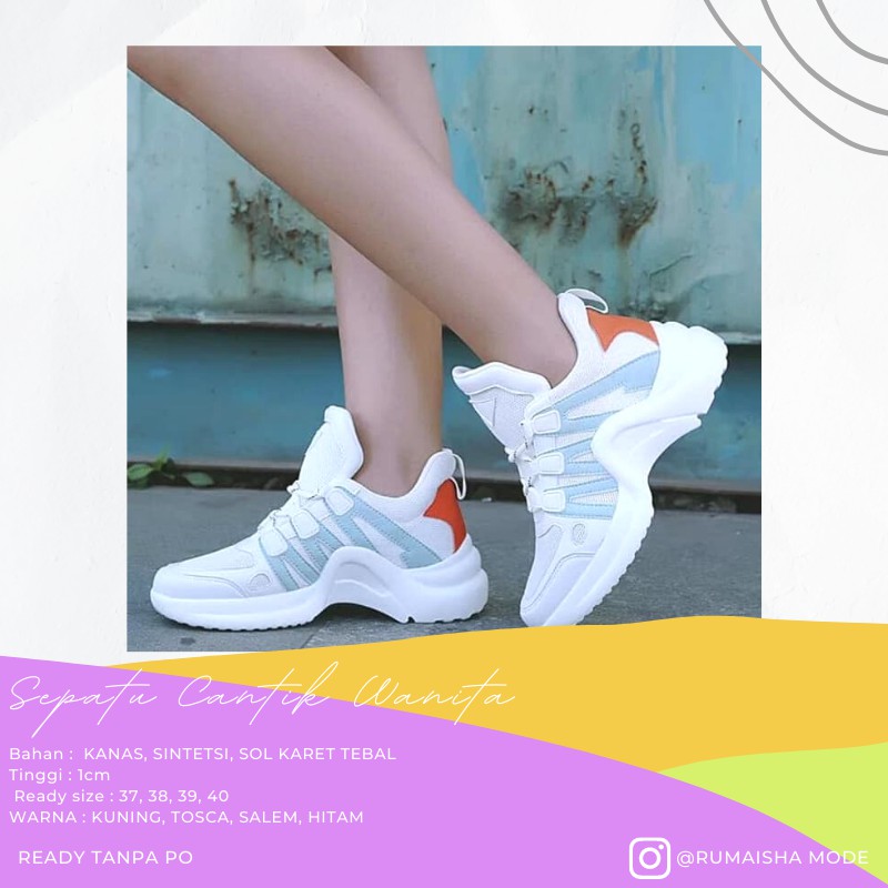 Jual SEPATU KETS SNEAKER SPORT ADIDAS PLAT SILVER PUTIH CEWEK WANITA ...