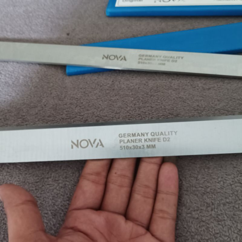Jual Baja HSS 18% D2 Planer Knife Nova Germany Panjang 31 cm / 41 cm ...