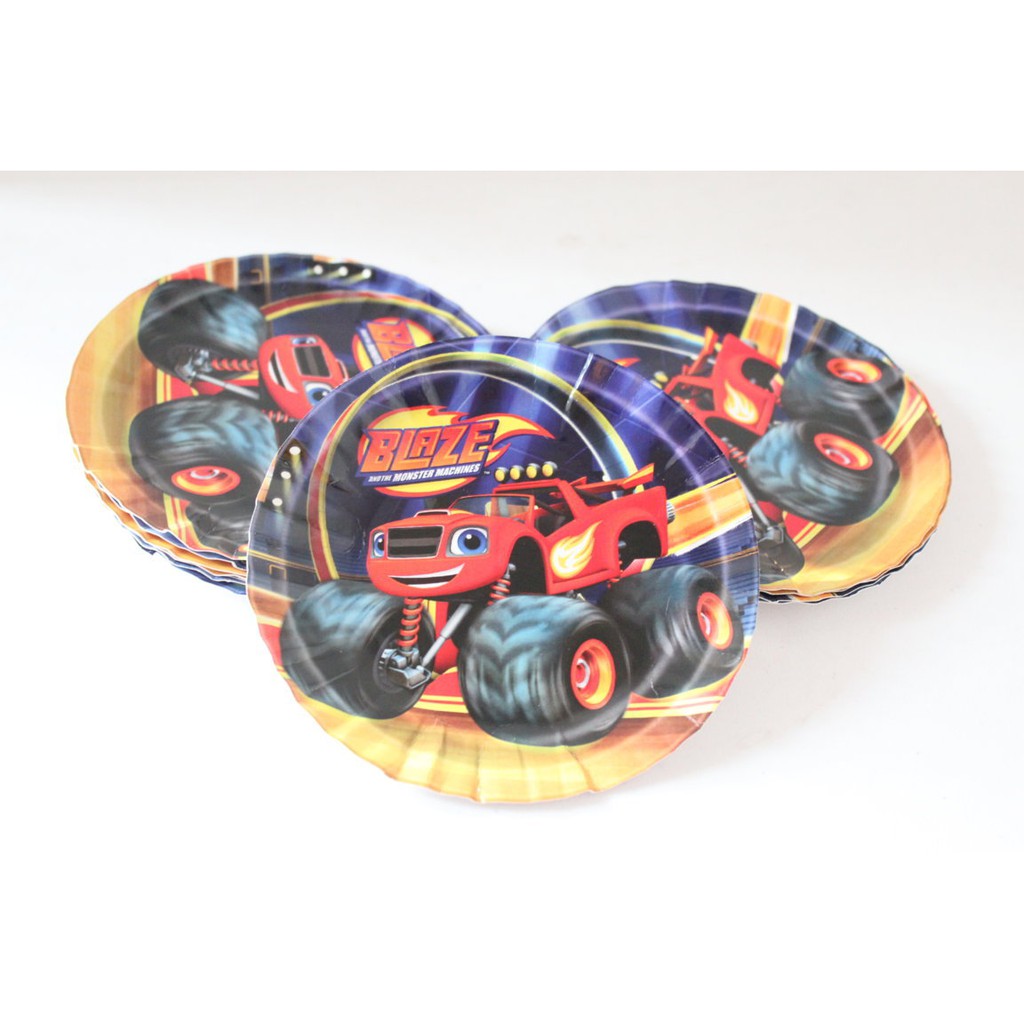 Jual piring kertas blaze / wadah kue blaze / paper plate blaze / piring ...
