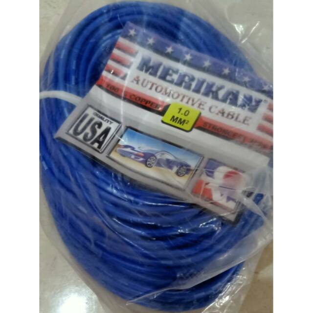 Jual KABEL MOTOR MERIKAN 1 mm | Shopee Indonesia
