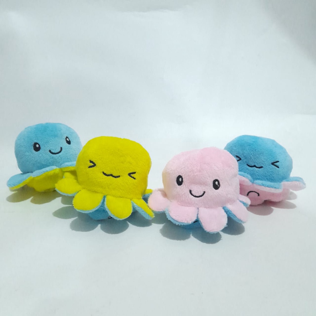 Jual Boneka octopus bolak balik gurita murah dan viral populer tiktok ...