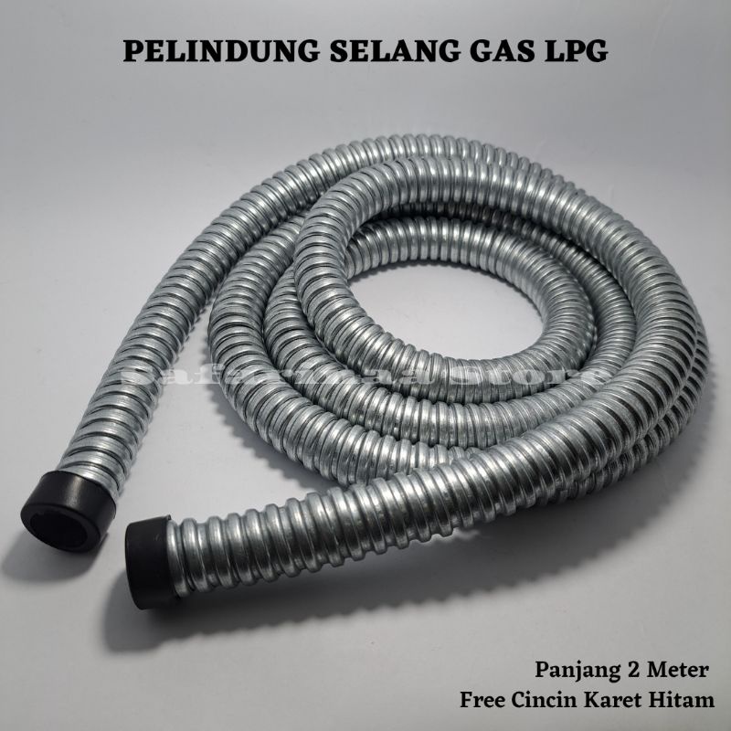 Jual PELINDUNG / PENGAMAN SELANG GAS LPG ANTI TIKUS PER 2 METER ...