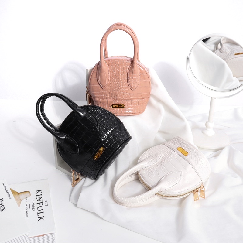 Jual [NAMURE] MiniSerri Bag Tas Mini Fashion Croco Wanita | Shopee ...