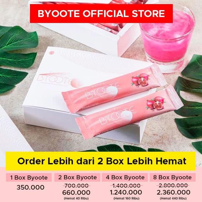 Jual BYOOTE COLLAGEN Pemutih Kulit Sehat dan Cantik Alami - PAKET 4 BOX ...