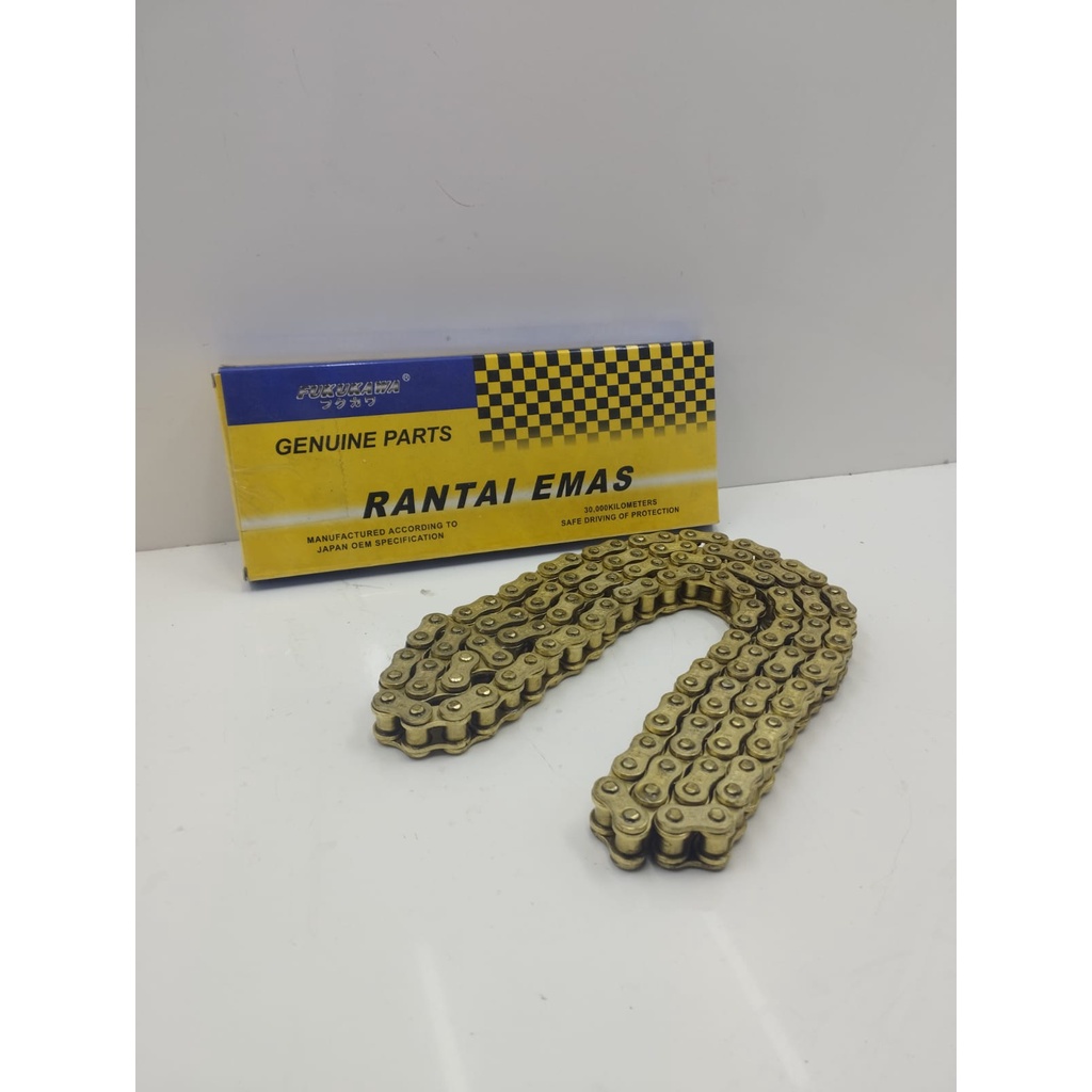 Jual RANTAI FULL GOLD PANJANG 106L , 112L , 120L ,128L MEREK FUKUKAWA ...