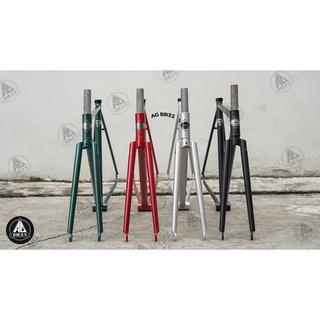 Jual Frame + Fork Tsunami SNM 4130 Chromoly | Shopee Indonesia