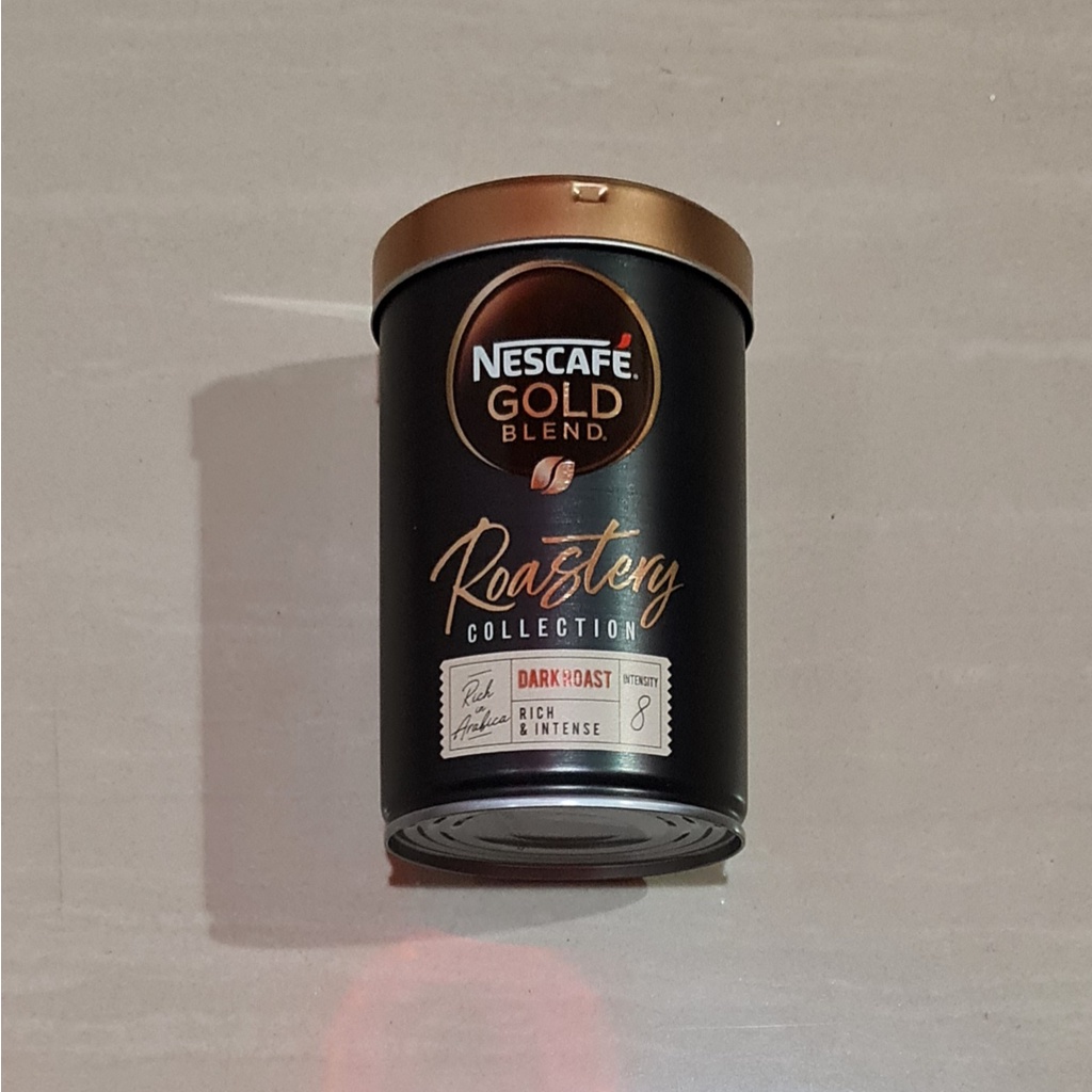 Jual Nescafe Gold Blend Roastery Dark Roast Arabica Instant Coffee 100 ...