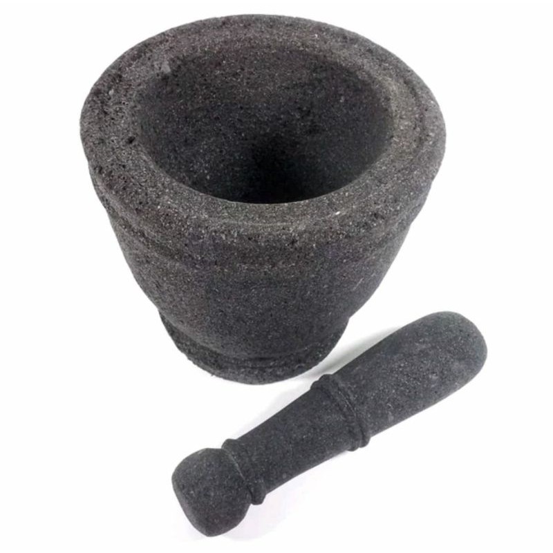 Jual Lumpang Dan Alu Batu Merapi Diameter 19cm | Shopee Indonesia