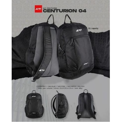 Jual TAS RANSEL AREI CENTURION 04 25L l BAG PUNGGUNG DAYPACK BACKPACK ...