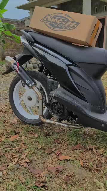 Jual Knalpot samlong Original Vin Racing Project fullsistem vario beat scoopy mio aerox old ...