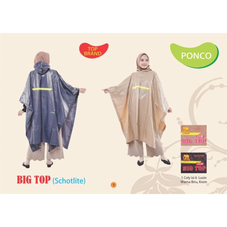 Jual Jas Hujan Bigtop Mantol Bigtop Mantol Kelelawar Awet Tebal ...