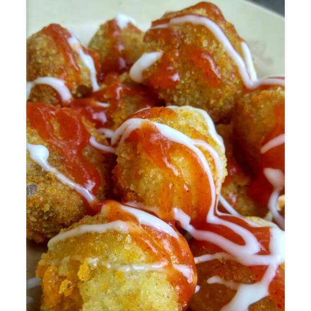 Jual CILOK Crispy ayam mercon / cilok goreng crispy mozarella / cilok ...