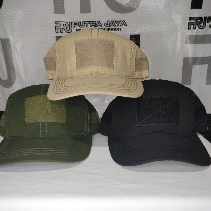 Jual TOPI VELCRO / TOPI TACTICAL / TOPI RIPSTOP # TOPI | Shopee Indonesia