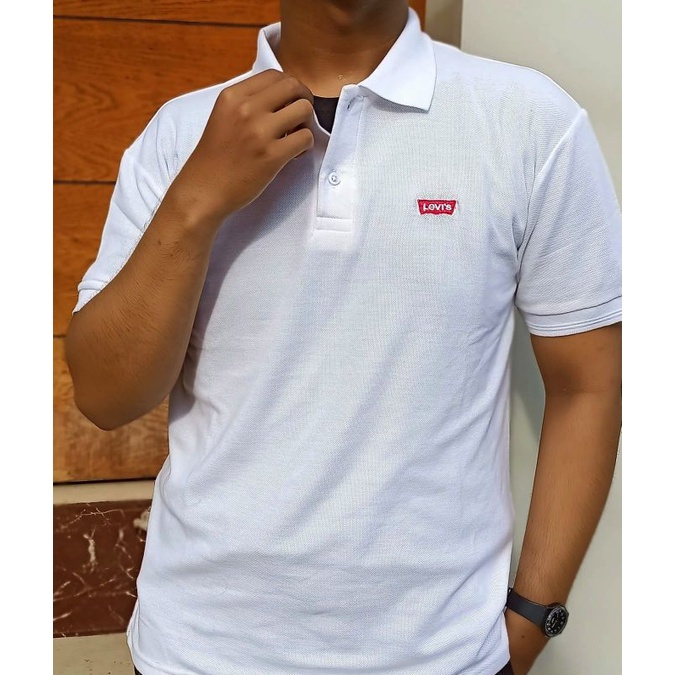 Jual POLO SHIRT PRIA Baju Kaos Kerah Polos/Kaos Berkerah/bahan Katun ...