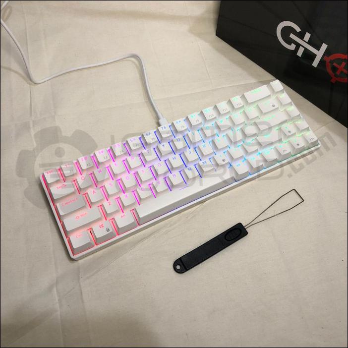 Jual PARADOX GAMING GHOST IBM68K WHITE MECHANICAL GAMING KEYBOARD ...