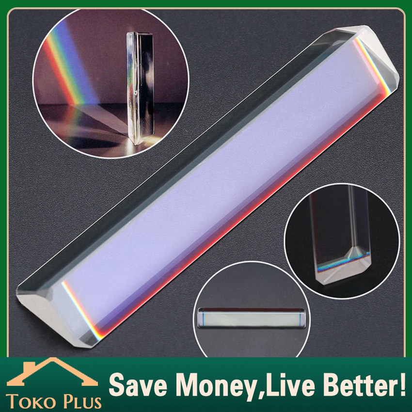 Jual KACA PRISMA SEGITIGA Prism Triangular cermin glass triangle Efek ...